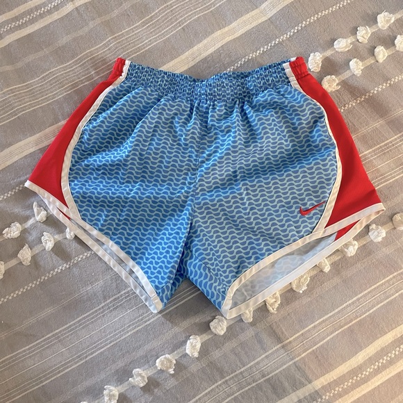 Nike | Bottoms | Kids Nike Dryfit Red And Blue Shorts | Poshmark